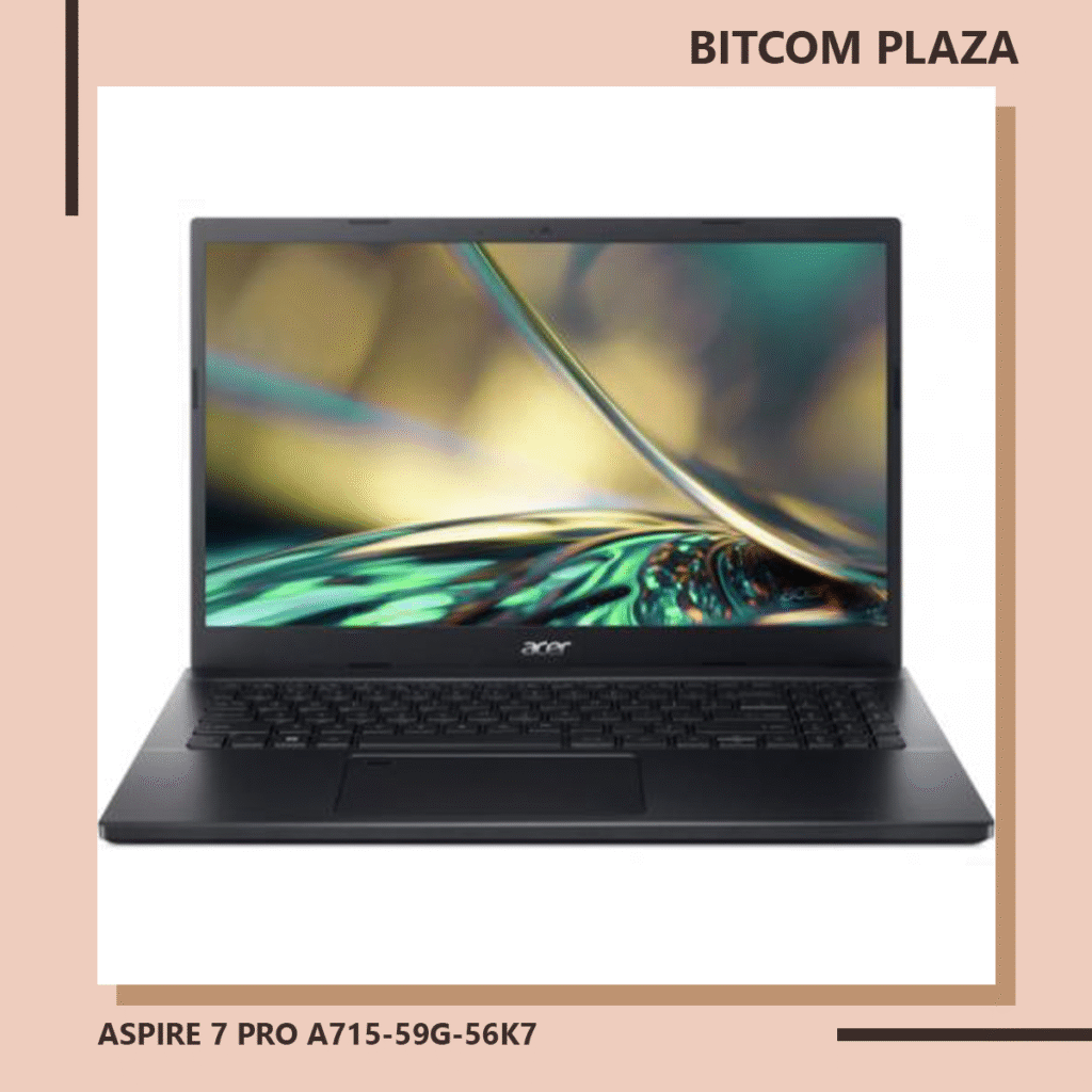 ACER Aspire 7 Pro A715 59G 56K7 RTX3050 Intel Core i5 12450H 8/512GB SSD Windows 11 OHS 15.6 ...