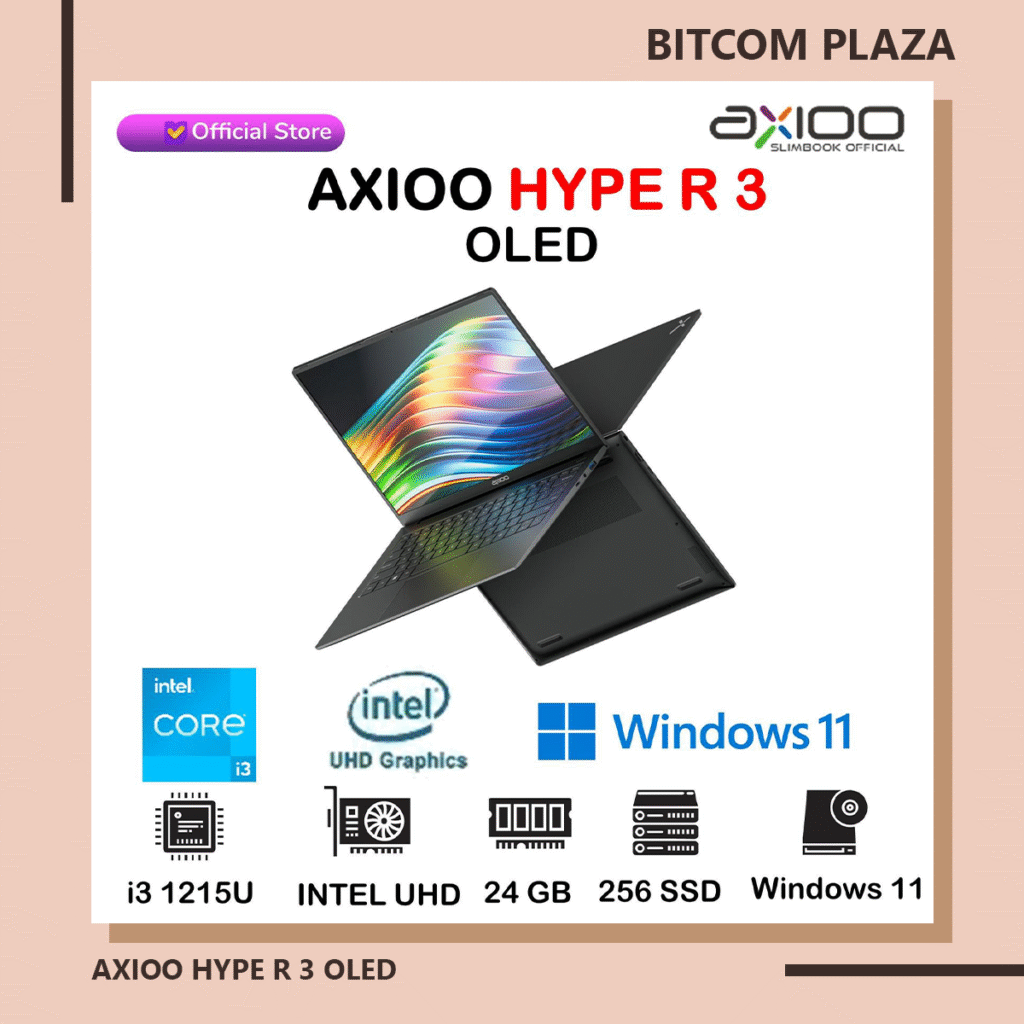 AXIOO HYPE R 3 OLED – BITCOM PLAZA